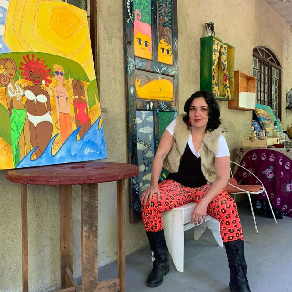 A ARTISTA PLÁSTICA ANTONIA PHILIPPSEN BOAVENTURA EXPÕE NA BHERING ...